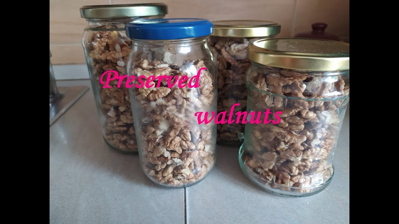 How to preserve walnuts - ASMR - - YouTube