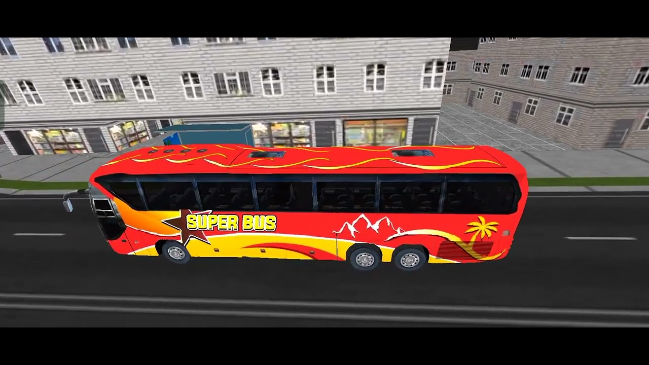 Euro Coach Bus Game Simulator | P-4 | Walkthrough - YouTube