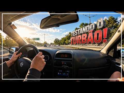 MAIS TESTES COM O ASTRA TURBO NA RODOVIA! CORRIGINDO ALGUNS DETALHES 😳🔥