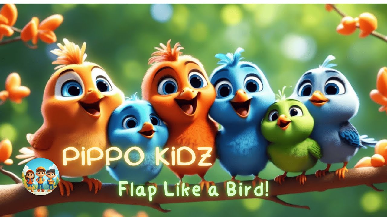 🎶 Flap Like a Bird! | Fun Kids Song & Dance 🐦 - YouTube