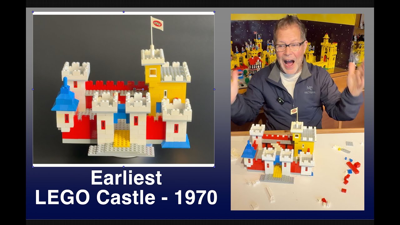 Lego Weetabix Castle (1970) - review - set 00-01 - YouTube