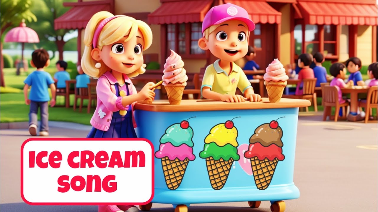 Ice Cream Song | Nursery Rhymes & Kids Songs | Yummy Playtime Song ...