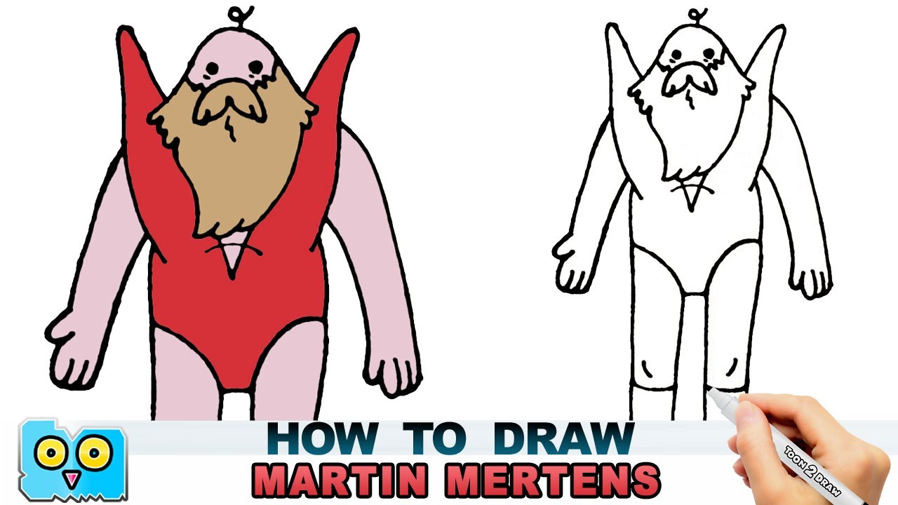 How to Draw Martin Mertens | Adventure Time - YouTube