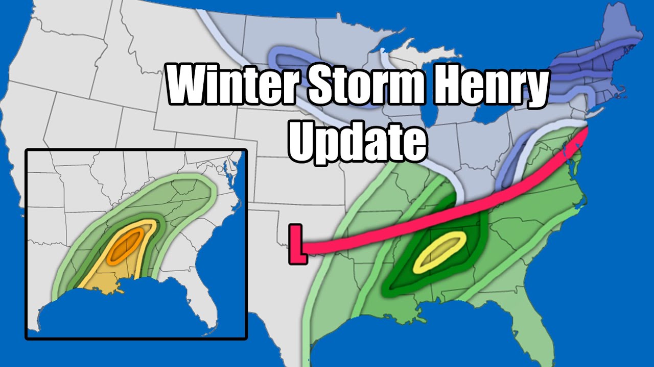 Winter Storm Henry Update - YouTube