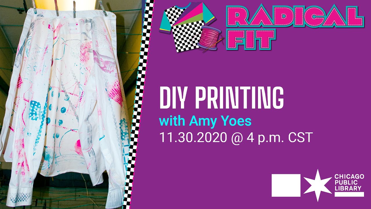DIY Screen Printing with Amy Yoes - YouTube