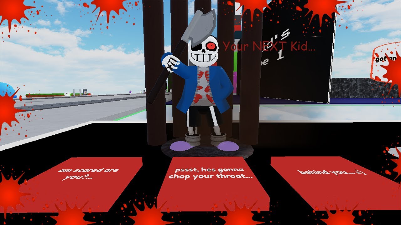 Horror!Tale Sans | Sans Model | Obby Creator | - YouTube