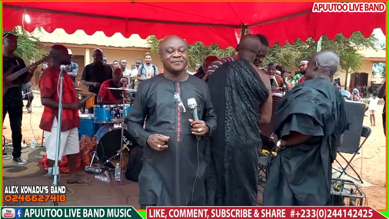 Amankwah faasemkye of konadu's band & aseibu amanfi make highlife a ...