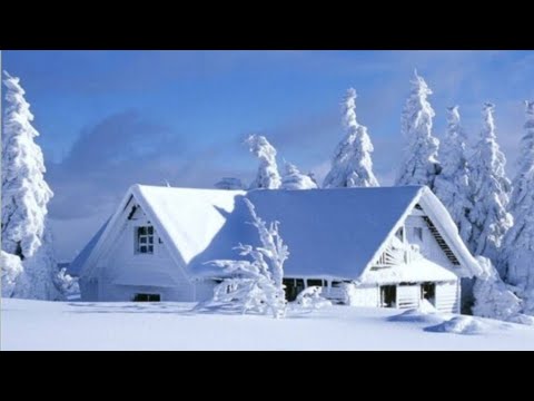 Blizzard to sleep, relax and stay calm | Snow storm sounds and strong ...