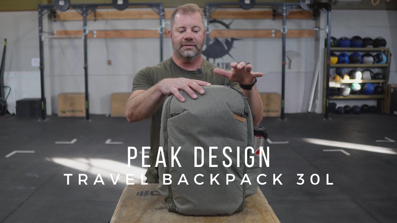 Peak Design Travel Backpack 30L - Streamlined Weatherproof and Stylish ...