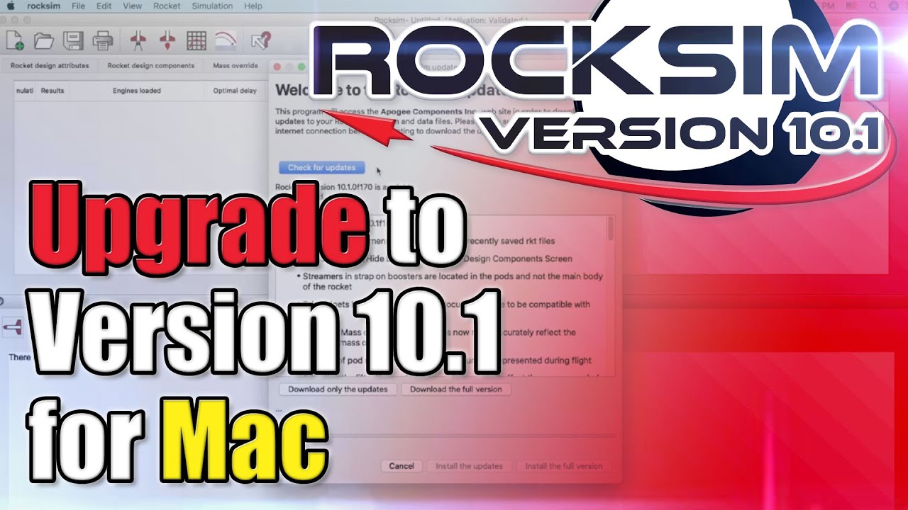 Updating the RockSim Software on a Macintosh Computer - YouTube