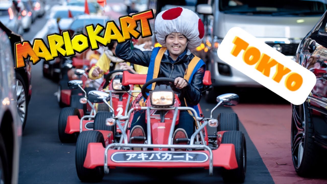 Tokyo Japan | Mario Kart - YouTube