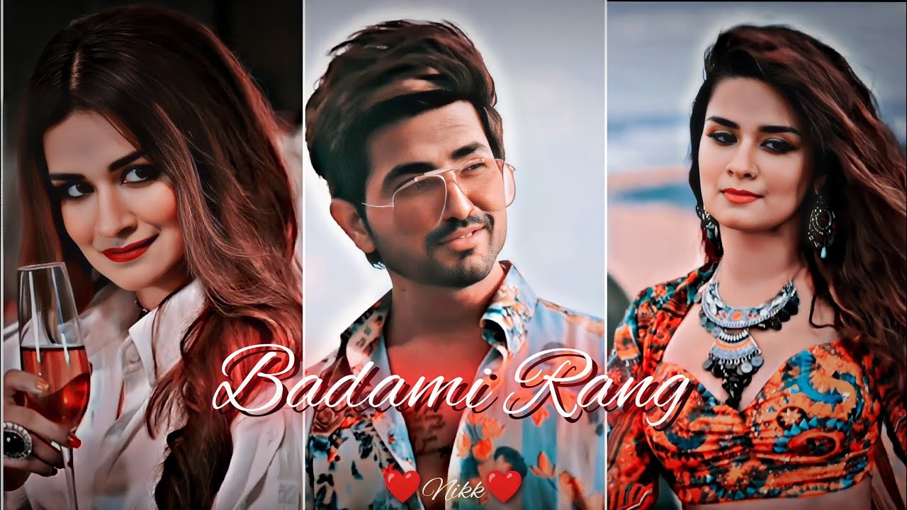 Badami rang - Nikki ️ | slowed and reverb status | lofi WhatsApp status ...