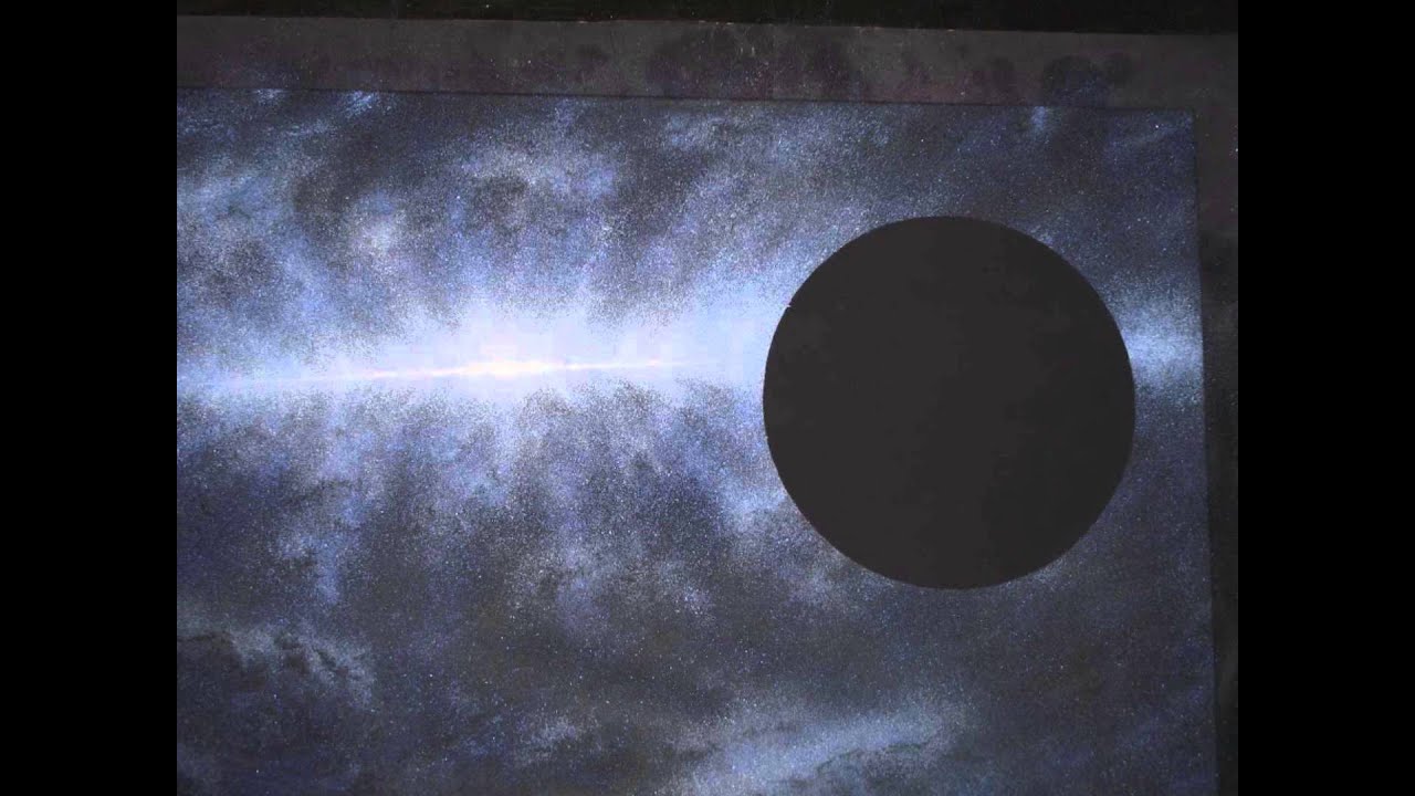 #1. SCIFI/CELESTIAL PAINTING 'ASTEROID FIELD'...Hand painted - YouTube