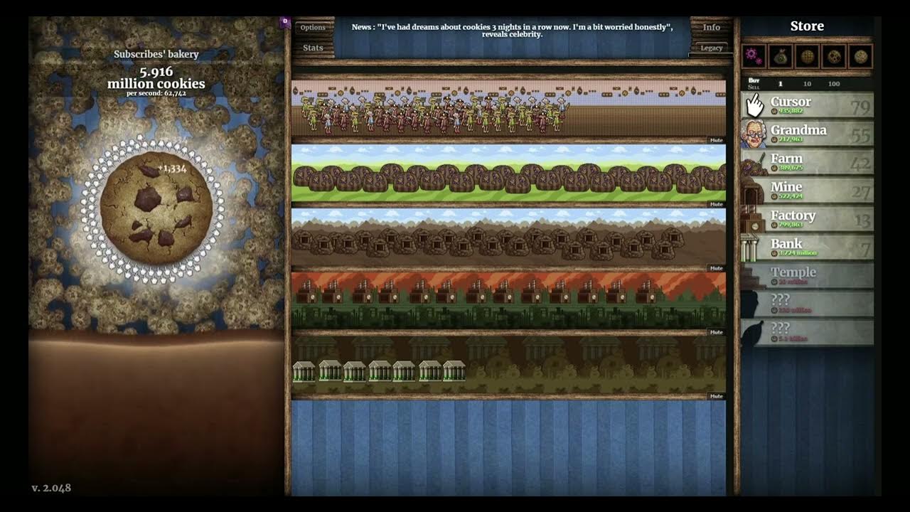 cookie clicker #5 - YouTube