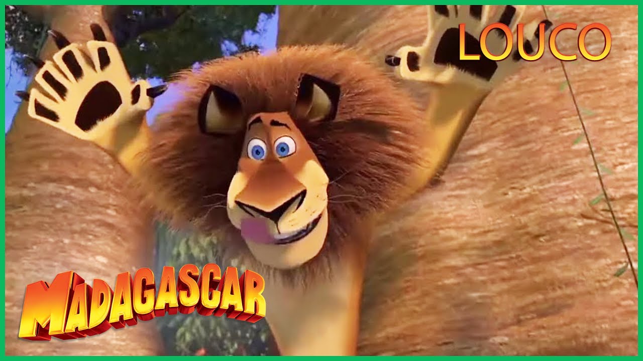 DreamWorks Madagascar em Português | Alex Louco! | Madagascar Melhores ...