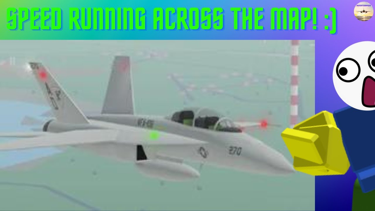 Speedrunning across the whole map in under 10 minutes! :) | PTFS Roblox ...