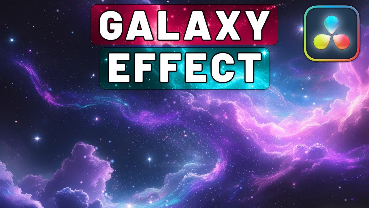 Add GALAXY SWARM Effect In Davinci Resolve - YouTube