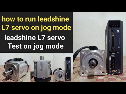 how to run leadshine servo on jog mode!! how to operate lead shine ...