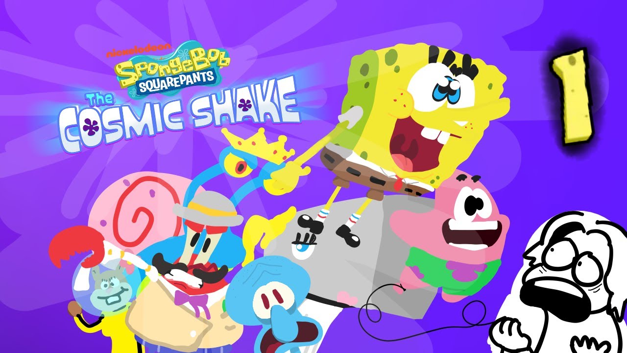 Spongebob Squarepants The Cosmic Shake: Screaming, Crying and Throwing ...