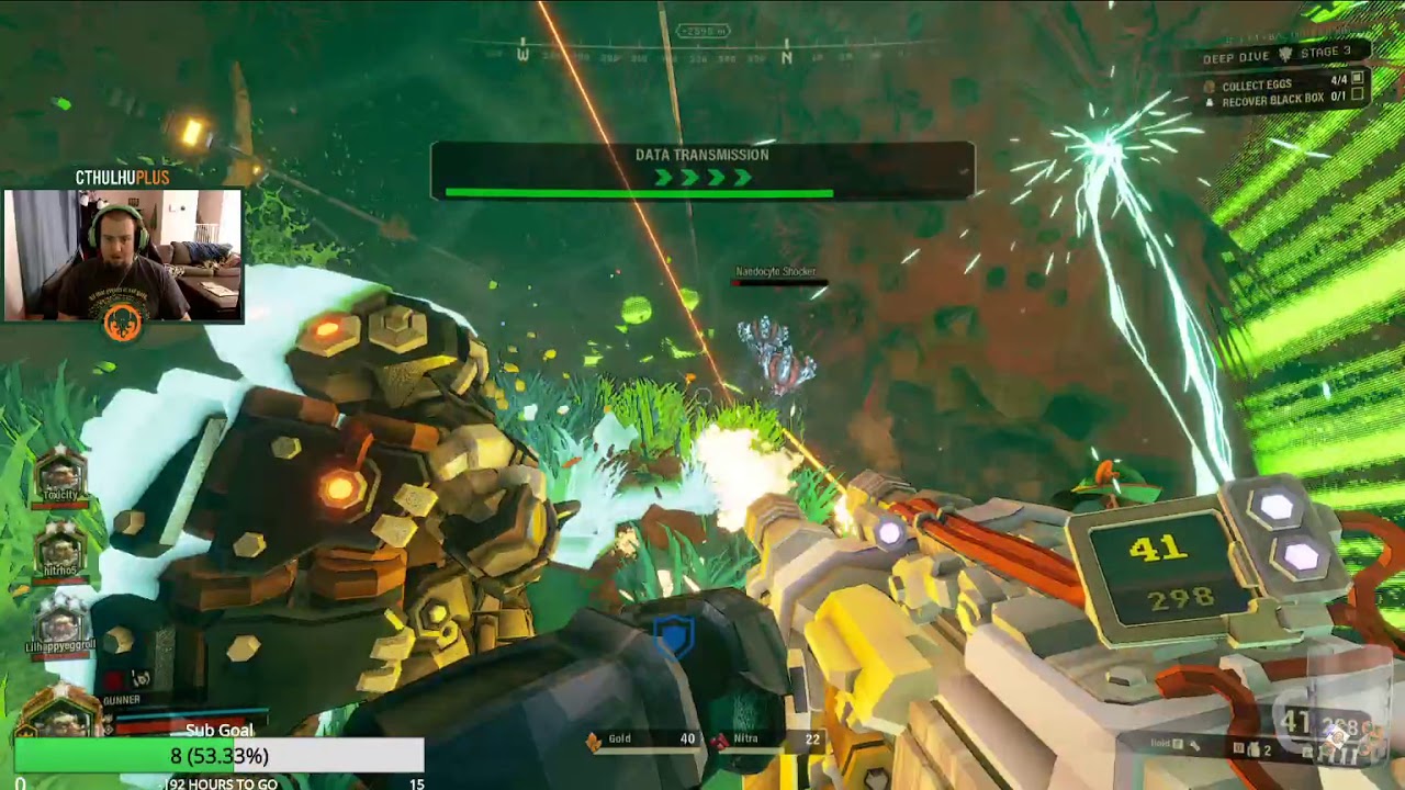 Deep Rock Galactic - Meme Strat: Gunner Chain Shields - YouTube