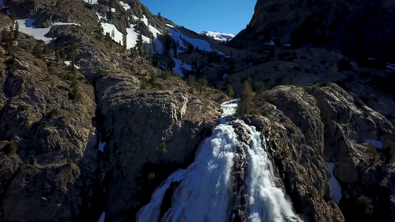 Horsetail Falls - June Lake Loop - YouTube