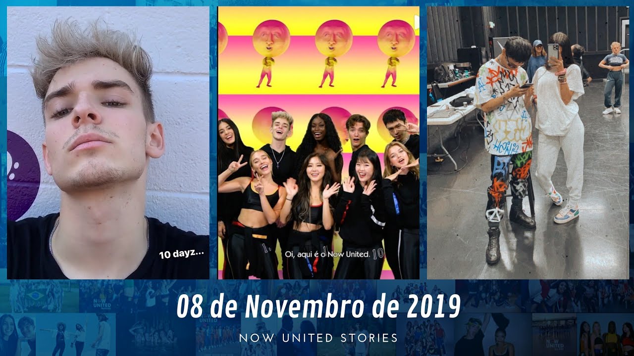 JOSH E SABINA DANÇANDO FUNK + NOW UNITED NA MTV | Now United Stories ...