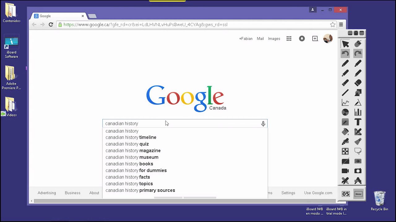 iBoard IWB Software - Working With Subject Tools (English) - YouTube
