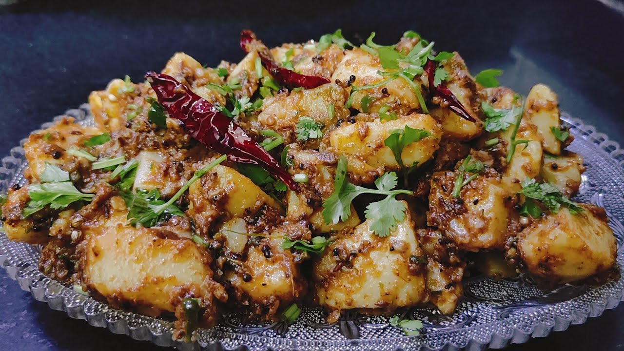 Pahadi Aloo Ke Gutke | NO ONION NO GARLIC| Aloo Ke Gutke Recipe ...