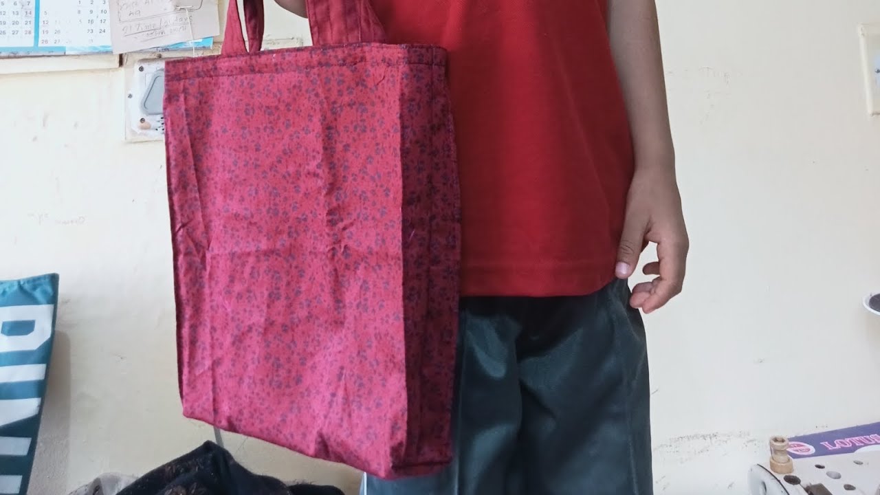 kapda se bag banane ka iji tarika. Hand bag making at home - YouTube