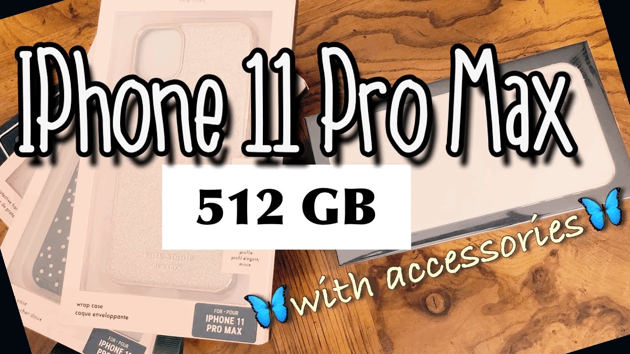 IPHONE 11 PRO MAX SILVER 512 GB UNBOXING & REVIEW | with accessories ...