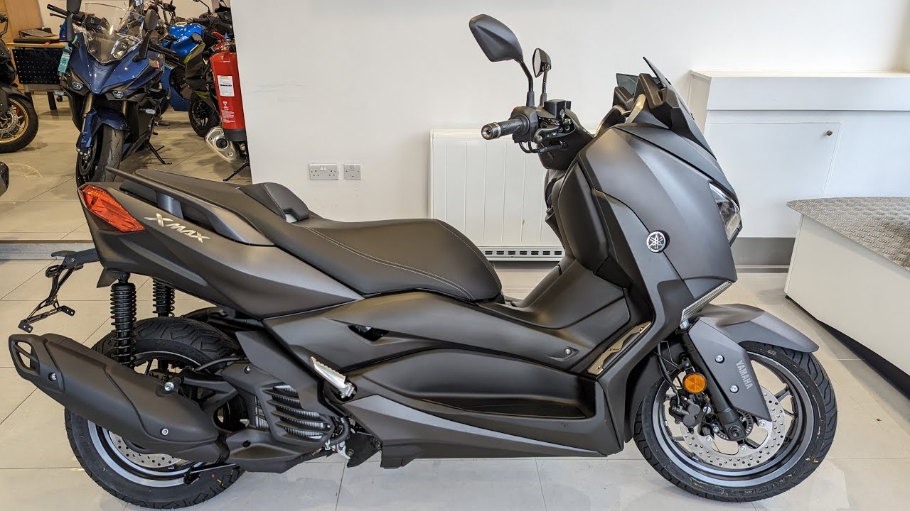 2022 YAMAHA X-MAX 125 - For Sale Crescent Motorcycle Bournemouth - YouTube