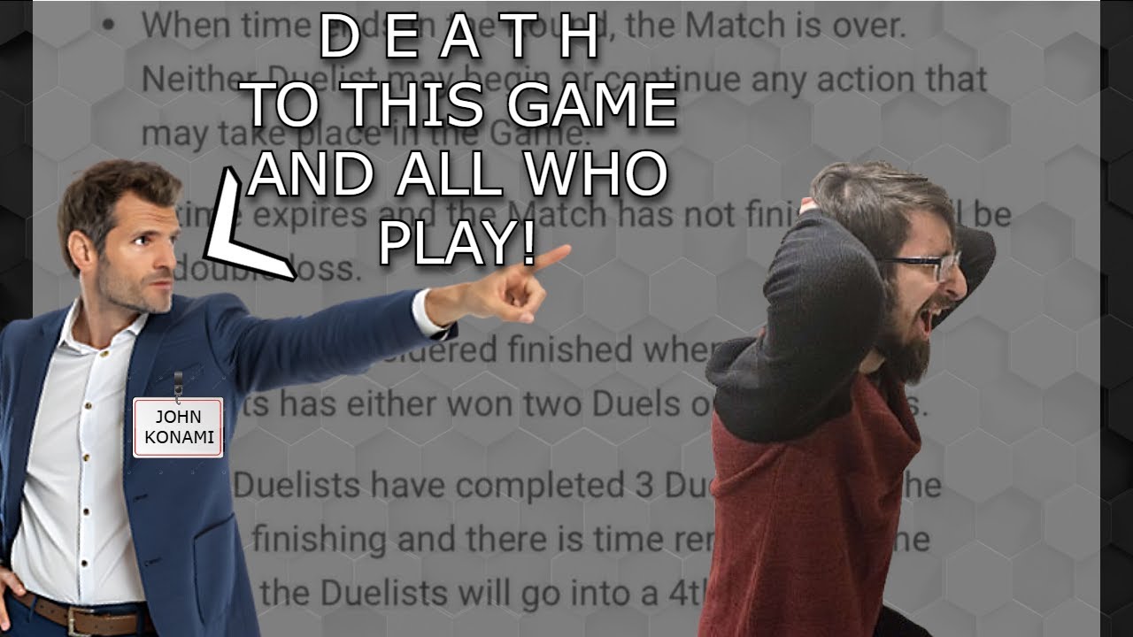 KONAMI IS DOING THEIR BEST TO KILL THE GAME WITH THESE NEW TIME RULES ...