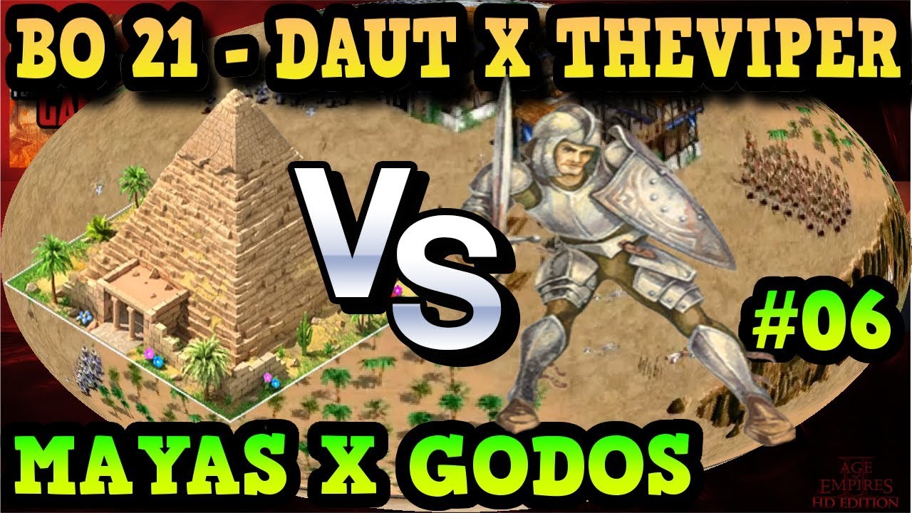 Age of Empires 2 HD BO21 Daut X TheViper Game 06 AoE2HD Gameplay PT BR ...