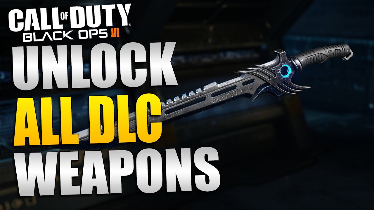 Black Ops 3: ALL NEW DLC WEAPONS Glitch - How To Get All DLC Weapons ...