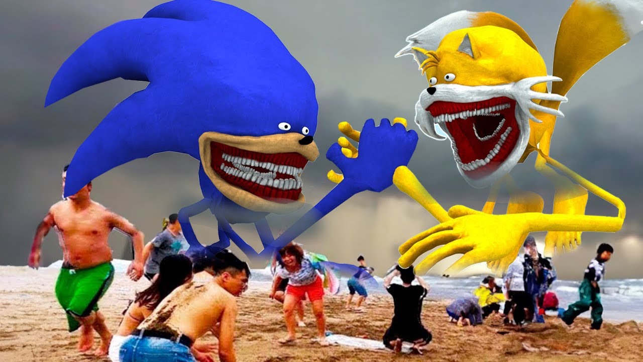 SHIN SONIC VS SHIN TAILS DANS LA VRAIE VIE ! - YouTube
