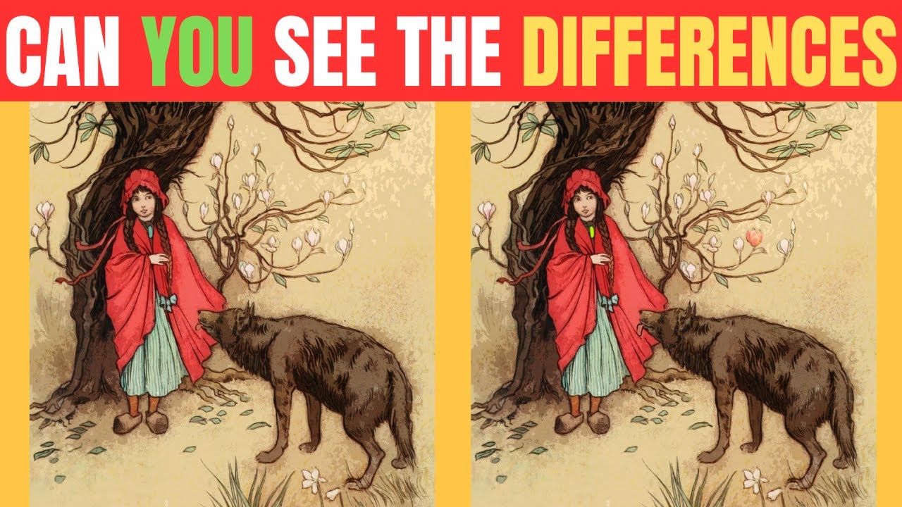 Spot The Difference | Can You See The Differences | Find The Difference ...