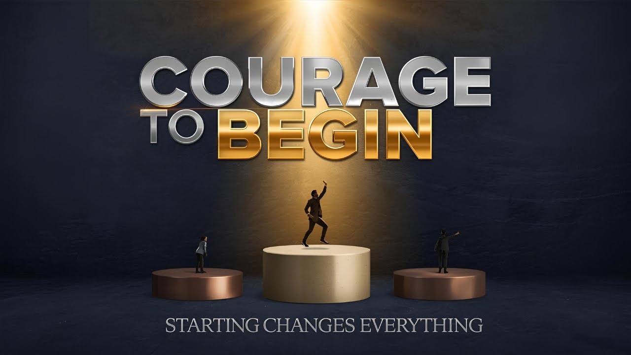 The Courage to Begin: Why Starting Changes Everything | Break Free from ...