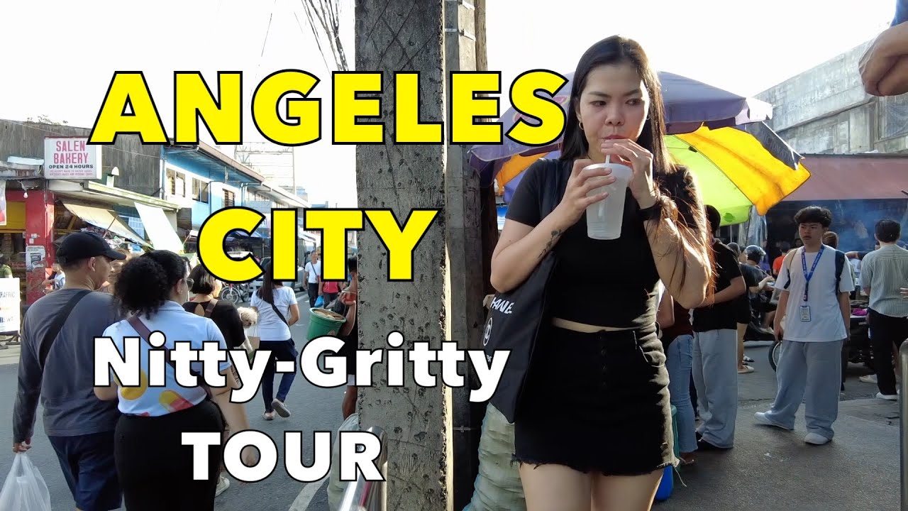Boots on the ground tour of Angeles City Streets, APO (APU) Market ...