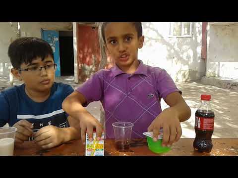 Soklari qarisdirib icdik