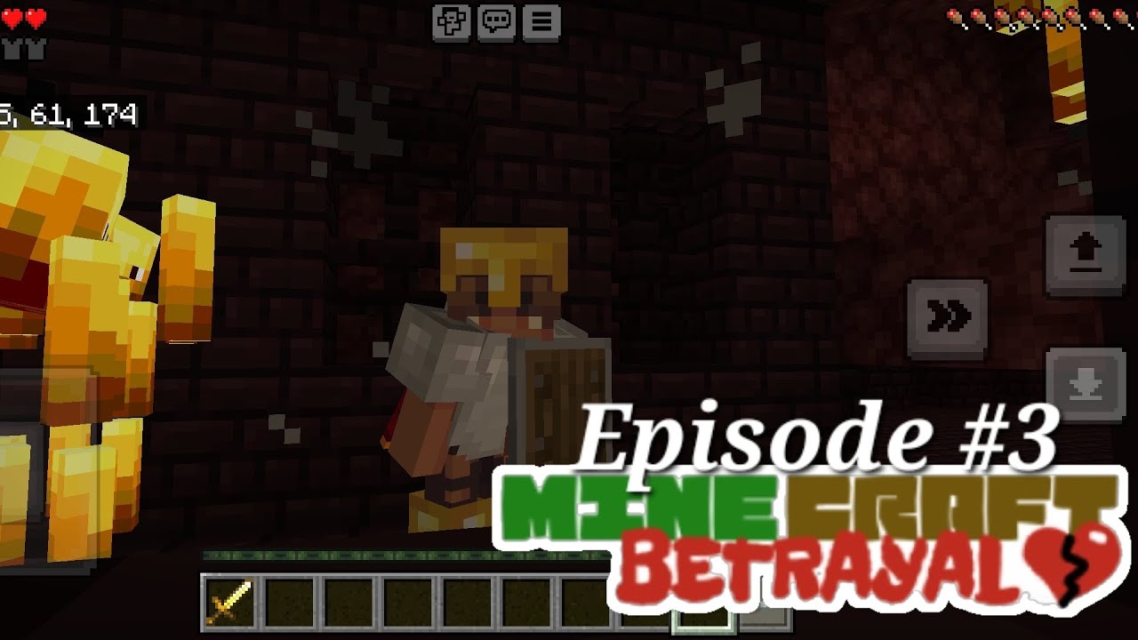 Minecraft Betrayal | Episode #3 | What in the Blazes!? - YouTube