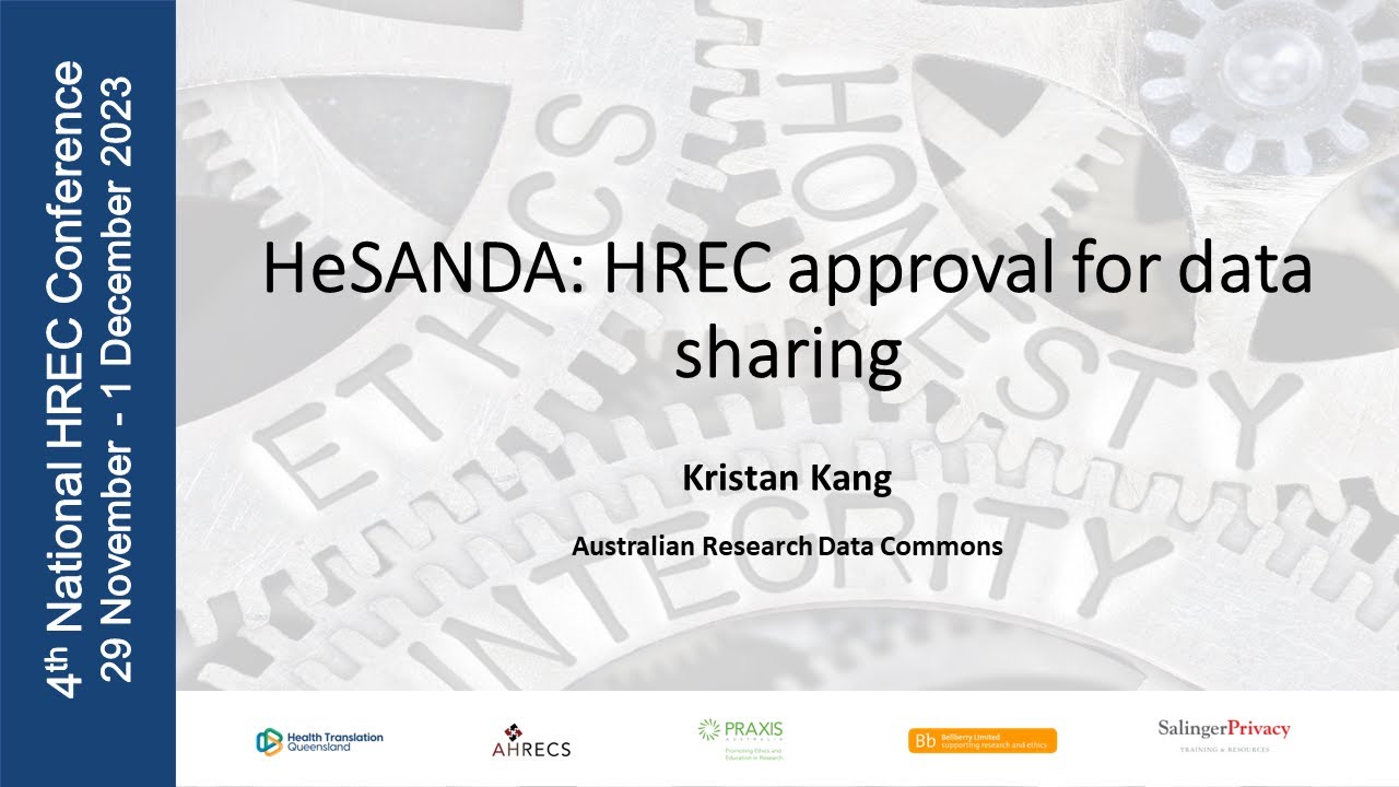 HREC Conference 2023 - Kristan Kang - YouTube