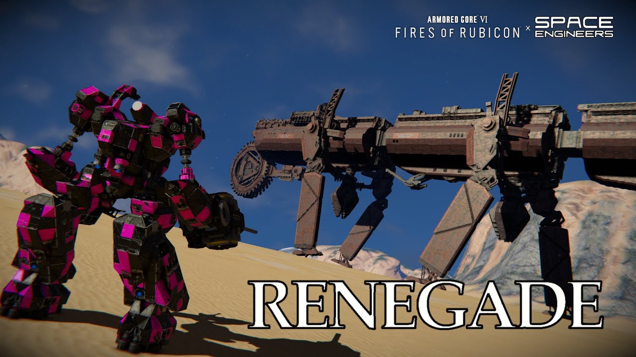 「Space Engineers」- STRIDER Boss Battle - YouTube