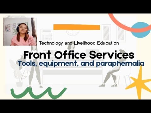 TLE Front Office Services Tools, Equipment and Paraphernalia - YouTube