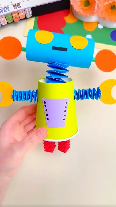 How to Make a Robot | Paper Art - YouTube