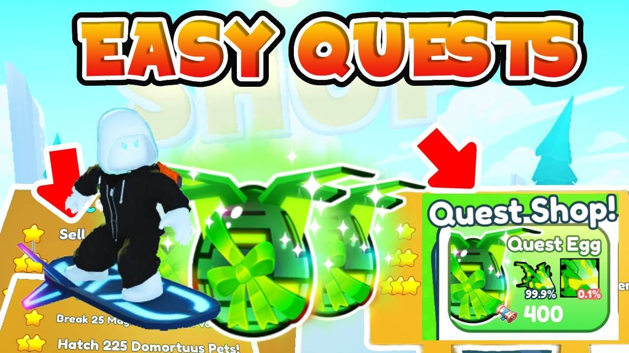 7 Easy Quests - Pet Simulator X Quest Update (Dragon Pet) - YouTube