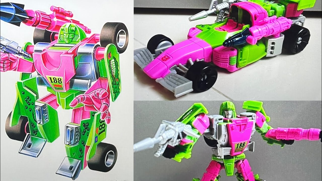 Transformers legacy evolution GENERATION 2 mirage revealed Toxitron ...