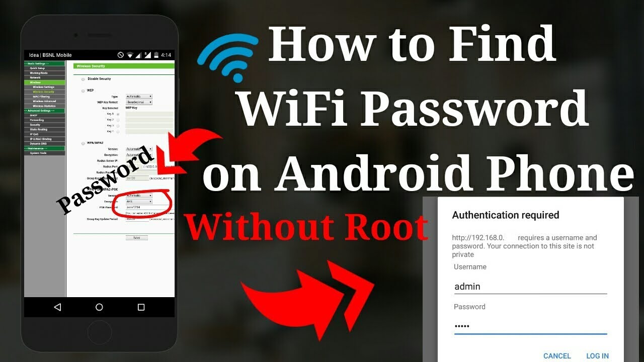 How To Connect To WIFI Without Password & Find it's Password(2018 ...