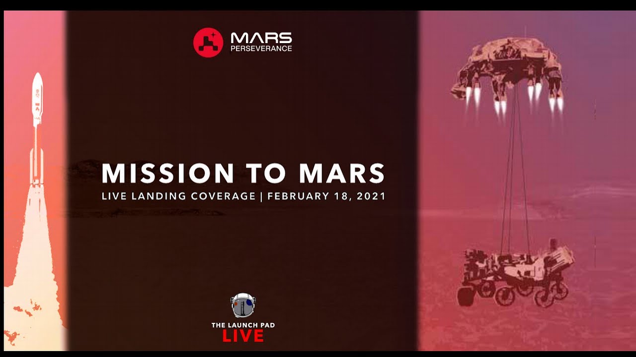 REPLAY! Perseverance Lands On Mars! | Live Landing Coverage | TLP Live ...