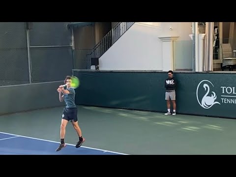 Gabriel Welch 2024 rally and point play - YouTube