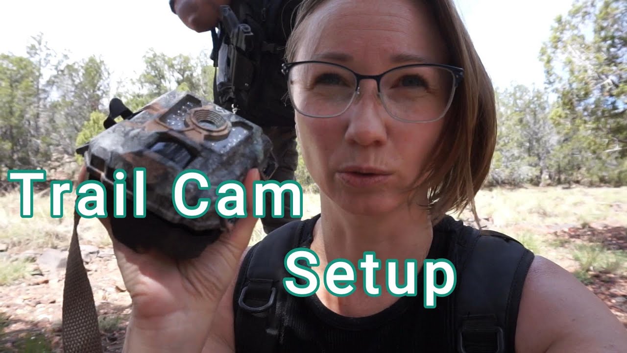 Trail Camera Setup on Our 41Acres of RAW AZ Land - YouTube